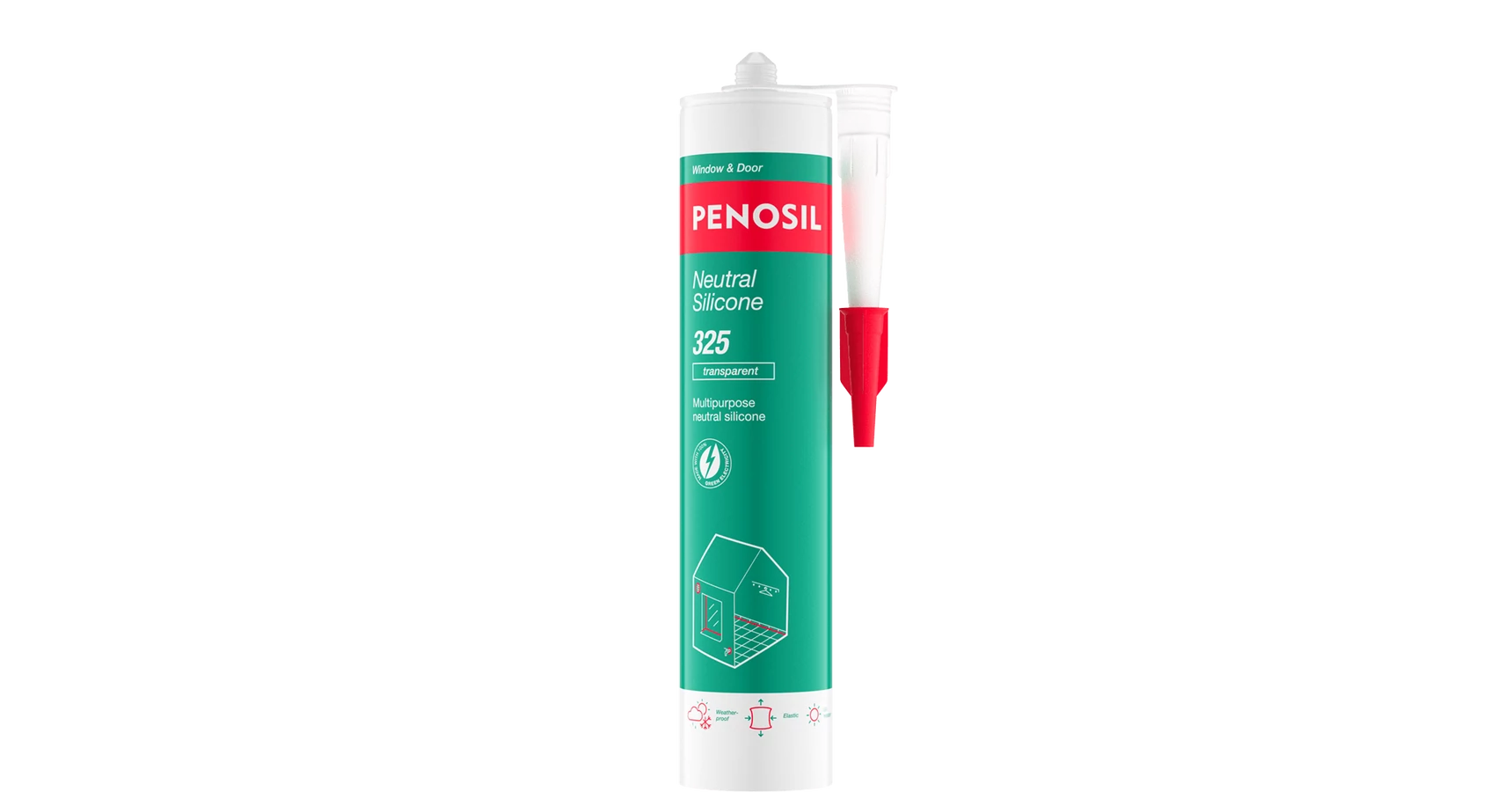 Penosil neutrális többcélú szilikon 325 transzparens UV álló 300 ml