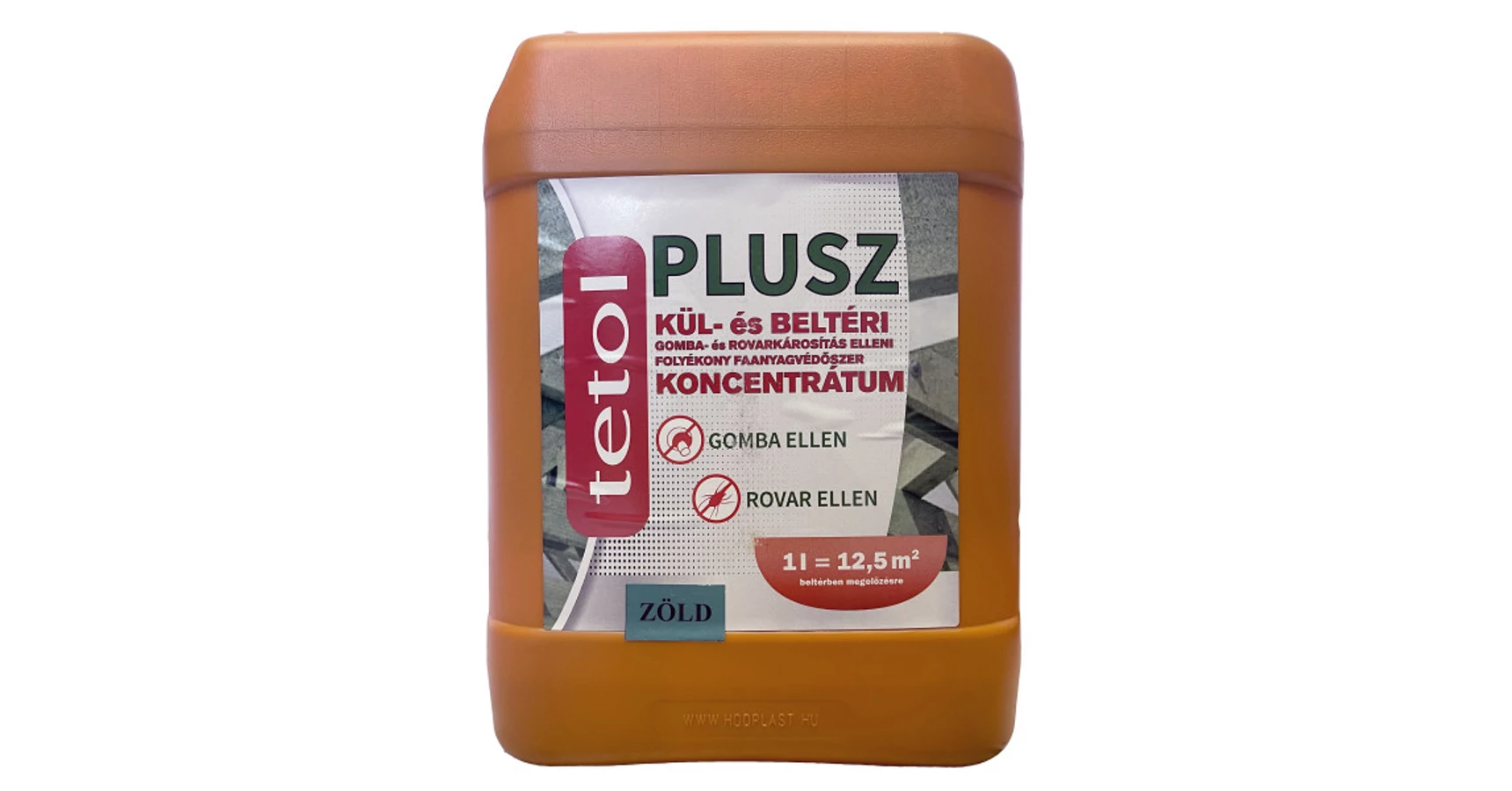 Kemikál Tetol Plusz Faanyagvédőszer zöld 5 l