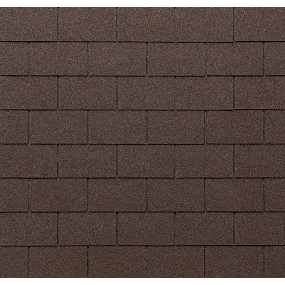 Tegola téglány zsindely ECOROOF 032 barna mix 2,32m2/csomag