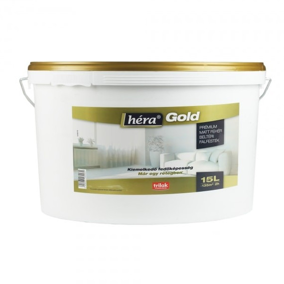 Trilak Héra Gold Beltéri falfesték fehér 15 l