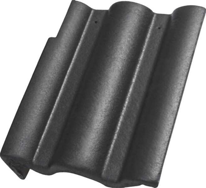 Bramac Római Star Szegélycserép bal antracit